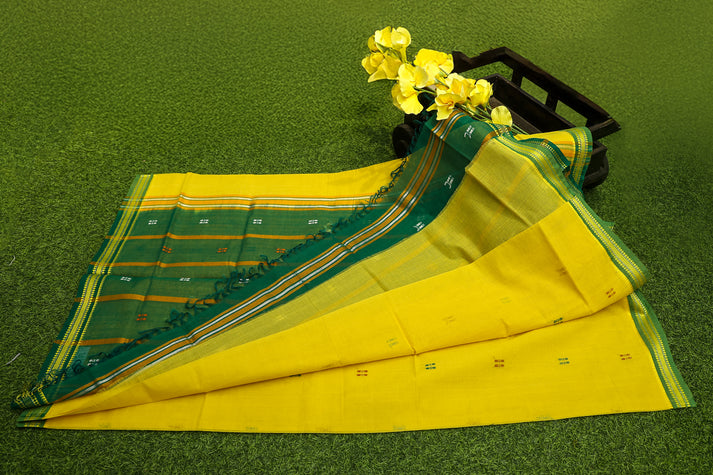 Udupi Cotton Saree – Priyadarshni Handlooms